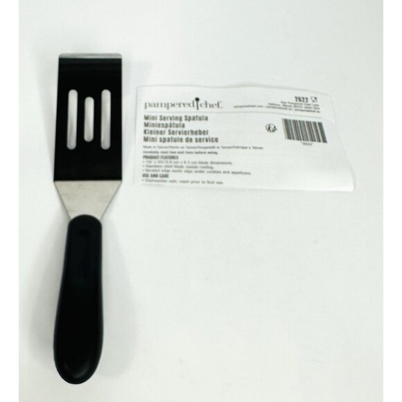 Pampered Chef | Kitchen | Pampered Chef Mini Serving Spatula Stainless ...